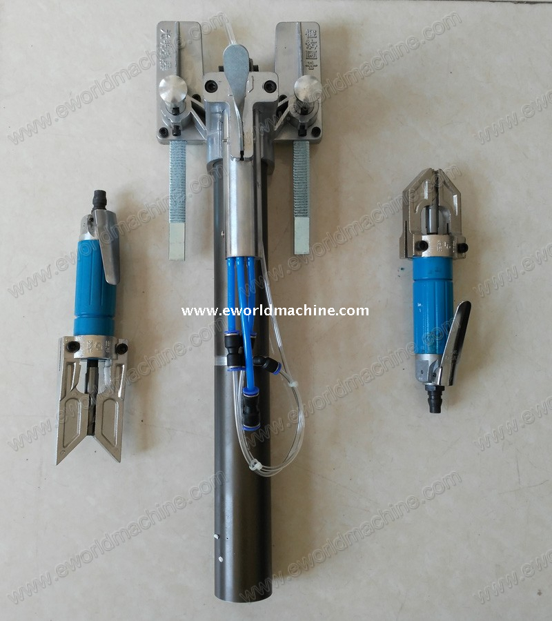 Portable Pneumatic UPVC Vinyl Profile Window Door Corner Cleaning ...