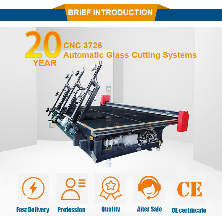 Full Automatic Cutting Line Shaped Glass Cutting Machine - Buy full ...