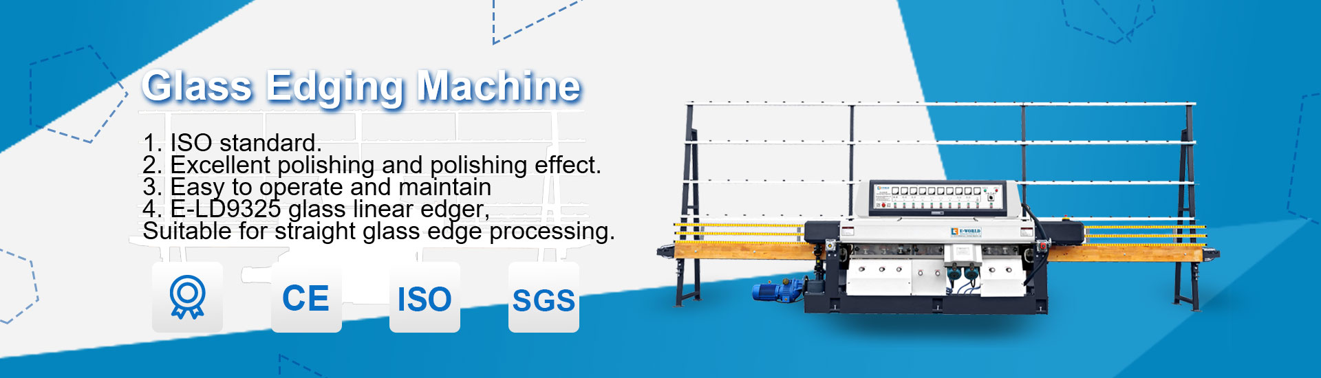 Glass cutting machine, Glass edging machine, Insulating glass machine ...